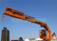 China Stepless Speed Control Folding Telescopic Boom Offshore Marine Crane 6T 22M for sale