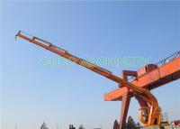 China Stepless Speed Control Folding Telescopic Boom Offshore Marine Crane 6T 22M for sale