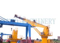 China 360 Degree Slewing Marine Telescopic Boom Crane 110KW 8t26m for OSV for sale