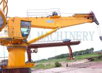 China 360 Degree Slewing Marine Telescopic Boom Crane 110KW 8t26m for OSV for sale