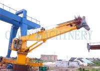 China 360 Degree Slewing Marine Telescopic Boom Crane 110KW 8t26m for OSV for sale