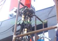 China 360 Degree Slewing Marine Deck Crane 6T18.7M Straight Boom Hydraulic for sale