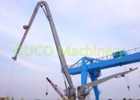 China 3T20M Knuckle Boom Marine Deck Crane 360 Rotation AC380V 50HZ for Sea Port for sale