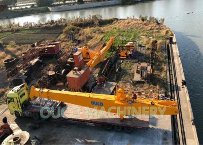 China 25T20M Telescopic Boom Hydraulic Marine Deck Crane 25 Ton 20 Meter for sale