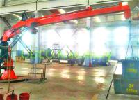 China 6T12M Foldable Telescopic Boom Ship Lifting Crane for sale
