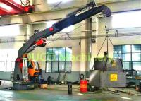 China 6T12M Foldable Telescopic Boom Ship Lifting Crane for sale