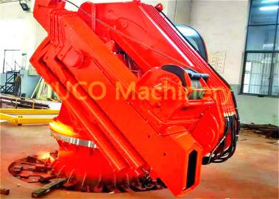 China 6T12M Foldable Telescopic Boom Ship Lifting Crane for sale