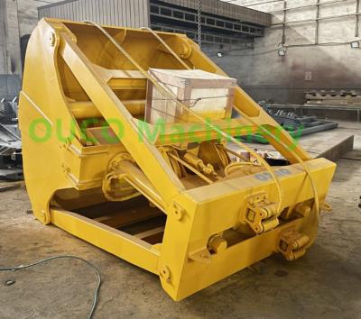 China 3 CBM Wireless Remote Control Grab Bucket 9 Ton SWL Clamshell 2 Peels for sale