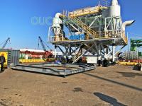 China Mobile 40m3 Dust Control Eco Hopper for Wood Pellet 105kw for sale