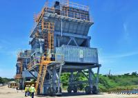 China 70m3 Mobile Wheel Mounted Dust Removal Port Eco Hopper 500t/h Capacity 105kw Power for sale