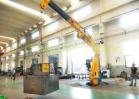 China 2 Ton 6 Meter Telescopic Knuckle Boom Marine Crane for Ship Deck Use for sale