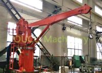 China 1.5t 10m Fixed Boom Shipboard Crane With High Grade Paint for sale