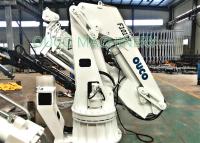 China OUCO 1.4 Ton 10 Meter Mini Hydraulic Telescopic Knuckle Boom Crane for Marine Use for sale