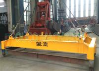 China 35t 20ft GP Semi Automatic Container Lifting Spreader With Calibration Baffle for sale