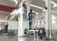 China 360 Degree Slewing Telescopic Boom Hydraulic Ship Deck Cranes for sale