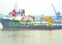 China 132kw Offshore Pedestal Telescopic Boom Marine Crane 5T37M 25T10M AC440V for sale