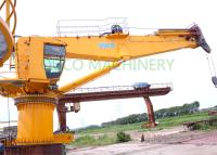 China 110kw Remote Control Telescopic Boom Ship Deck Crane 8T26M 2T30M for sale