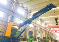 China 360 Degree Slewing 13t6m 1t25m Hydraulic Offshore Pedestal Crane for sale