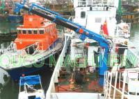 China CCS Hydraulic Telescopic Boom Marine Yacht Crane 2T5M 18KW for sale
