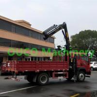 China 2 Ton Mobile Truck Mounted Knuckle Boom Cranes for sale