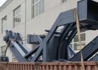 China Marine Single Arm Slewing Fast Rescue Boat Davit Crane 21KN 5400mm Radius for sale