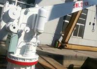 China Slewing Hydraulic Deck Crane 60m/min Lowering Speed for Rescue Boat Life Raft 14kN for sale