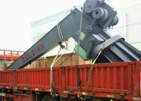 China Single Arm Slewing Marine Davit Crane 14kN Fast Rescue Boat Deck Mounted for sale