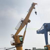 China 36.6m Offshore Pedestal Crane High Loading Efficiency ABS Certificated for sale