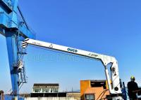 China Small Mini Easy Operation Yacht  Davit Crane With 1.5t Loading Capacity for sale
