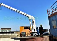 China Small Mini Easy Operation Yacht  Davit Crane With 1.5t Loading Capacity for sale