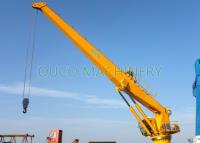 China OUCO 25T20M Stiff Boom Marine Hydraulic Deck Crane AC380V 50Hz for Lifting for sale