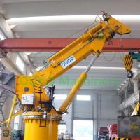 China 8t Telescopic Adjusting Boom Hydraulic Deck Crane 15m for sale