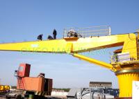 China Hydraulic Marine Stiff Boom Crane 50t 30m Offshore Ship Deck Crane for sale