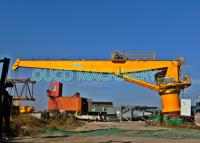 China Hydraulic Marine Stiff Boom Crane 50t 30m Offshore Ship Deck Crane for sale