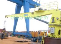 China Pedestal Marine Offshore Ship Deck Crane 10t 10m Stiff Fixed Boom Hydraulic 360 Degree for sale