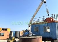 China Stiff Boom Marine Pedestal Boat Davit Crane 1T6M 18KW for Yacht Deck for sale