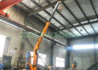 China Mini Electric Hydraulic Telescopic Boom Marine Deck Crane 0.6T 5M for sale
