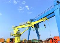 China AC380V 45T Telescopic Boom Electric Hydraulic Crane for Offshore Oil Supply Platform for sale