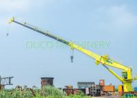 China 40T6.5M Slewing Luffing Marine Hydraulic Telescopic Boom Crane with CCS Certificate for sale