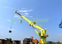 China 40T6.5M Slewing Luffing Marine Hydraulic Telescopic Boom Crane with CCS Certificate for sale