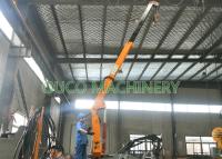China Telescopic Boom Hydraulic Marine Pedestal Mounted Crane 0.7T 6M SWL 7.5KW for sale