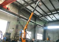 China Small Hydraulic Marine Pedestal Mounted Telescopic Boom Crane 0.7t 8m for sale