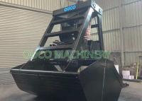 China OUCO 13CBM Radio Remote Control Single Rope Grab Bucket 25t Crane Capacity for sale