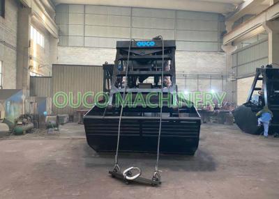 China OUCO 13CBM Radio Remote Control Single Rope Grab Bucket 25t Crane Capacity for sale