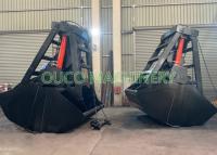 China 8CBM Radio Remote Control Leak Proof Clamshell Bucket Grab for Grain 20t Capacity for sale