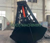 China 8CBM Radio Remote Control Leak Proof Clamshell Bucket Grab for Grain 20t Capacity for sale