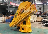 China Knuckle Telescopic Boom Marine Deck Crane 2.2T10M for Hoisting for sale