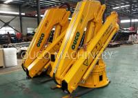 China Electric Foldable Telescopic Boom Marine Deck Crane 360 Degree Slewing for sale