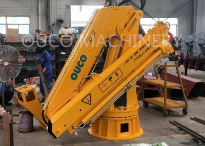 China IP56 Marine Knuckle Telescopic Boom Crane 5T12M for Commercial Vessel 37kW for sale