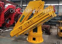 China IP56 Marine Knuckle Telescopic Boom Crane 5T12M for Commercial Vessel 37kW for sale